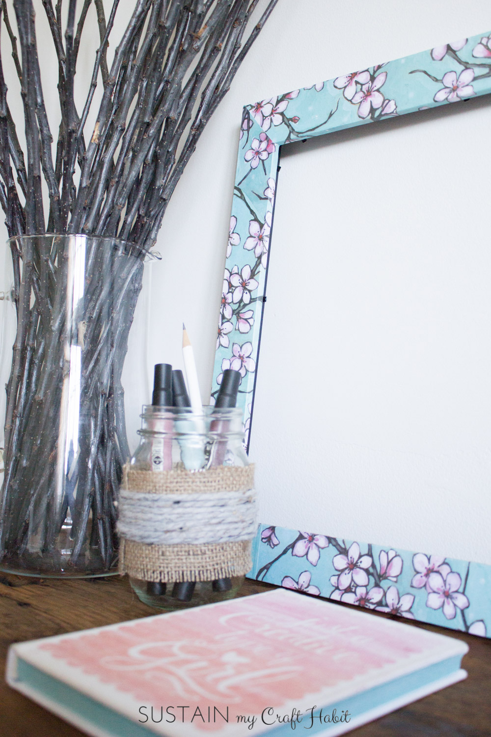 Easily Upcycling a Photo Frame with Mod Podge: #12MonthsofDIY – Sustain ...