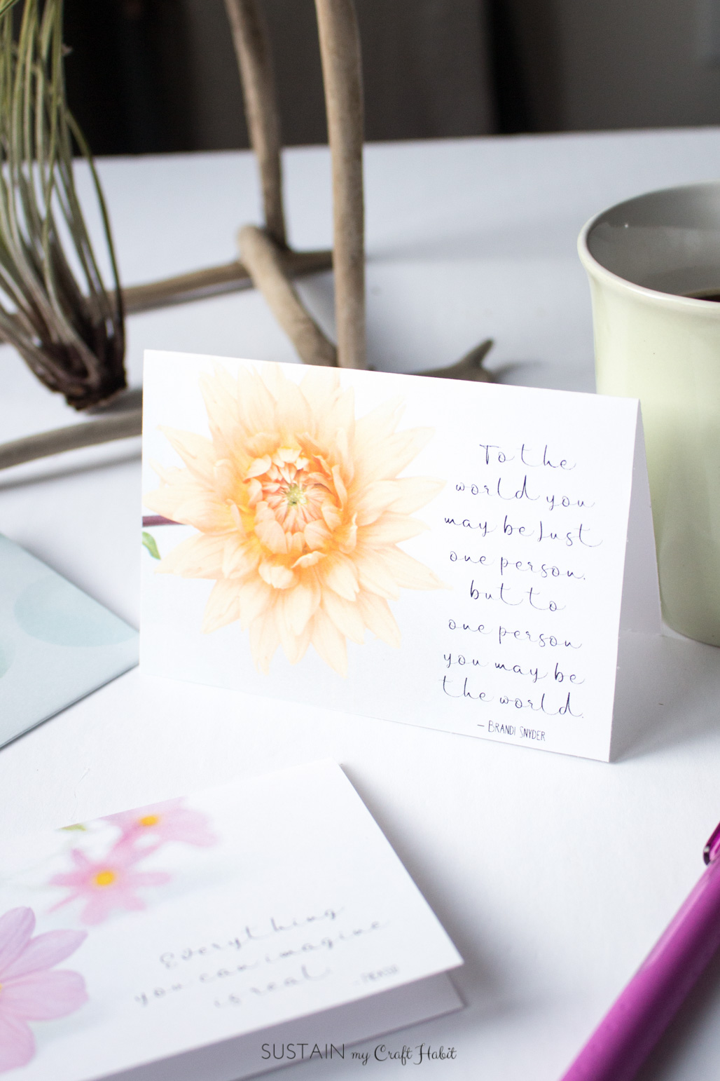 Our Gift to You: Free Floral Greeting Card Printables – Sustain My ...