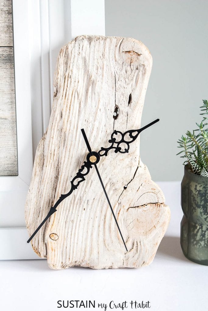 How to Make a Clock with Driftwood – Sustain My Craft Habit