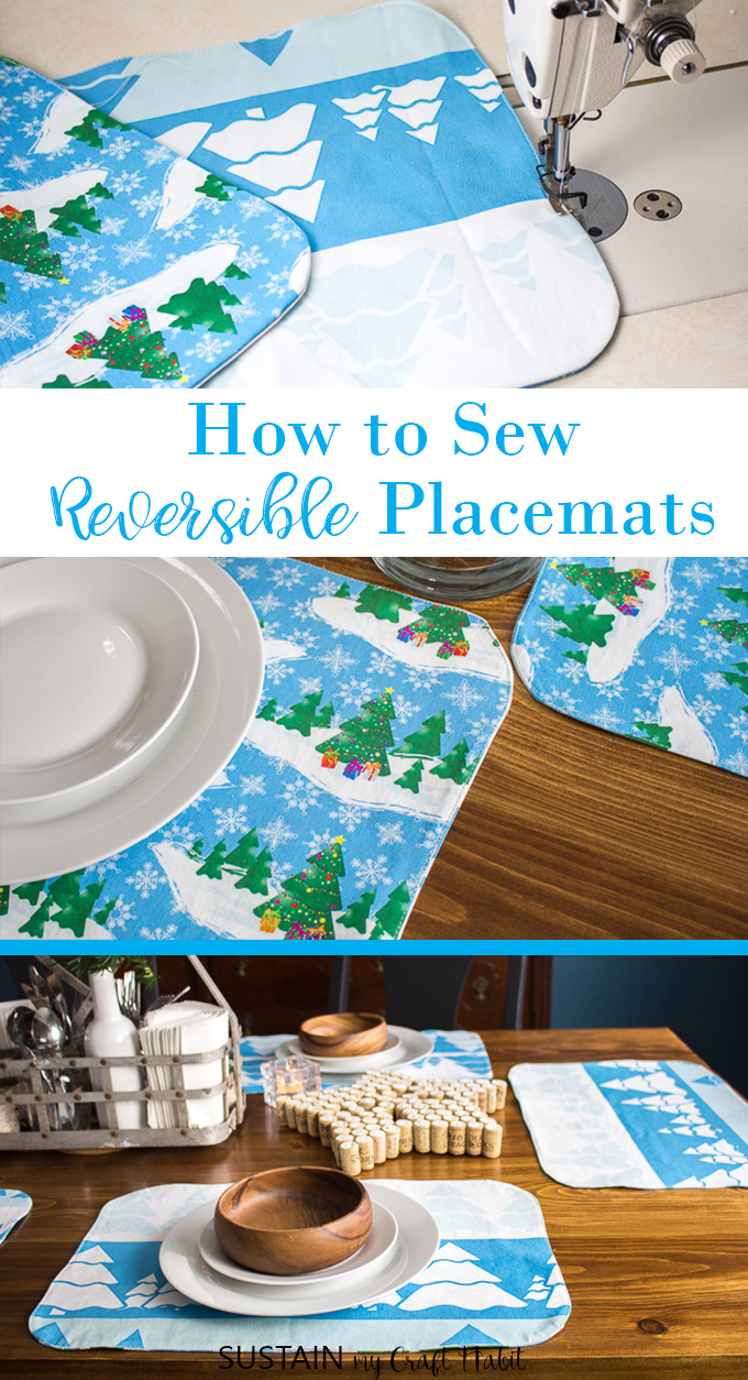How to Make Placemats that are Reversible (Easy DIY!) – Sustain My ...