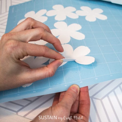 Sweet Cherry Blossom Paper Flowers with Cricut – Sustain My Craft Habit