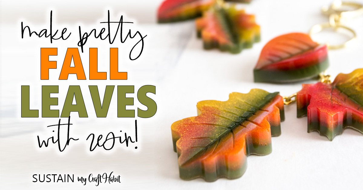 DIY Resin Leaves Purse Charm – Sustain My Craft Habit