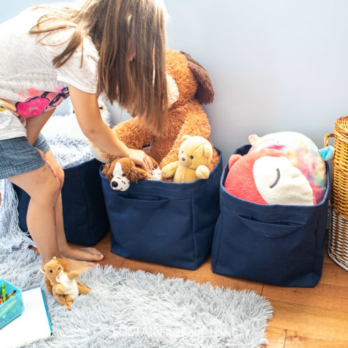 How to Make Fabric Storage Cubes – Sustain My Craft Habit