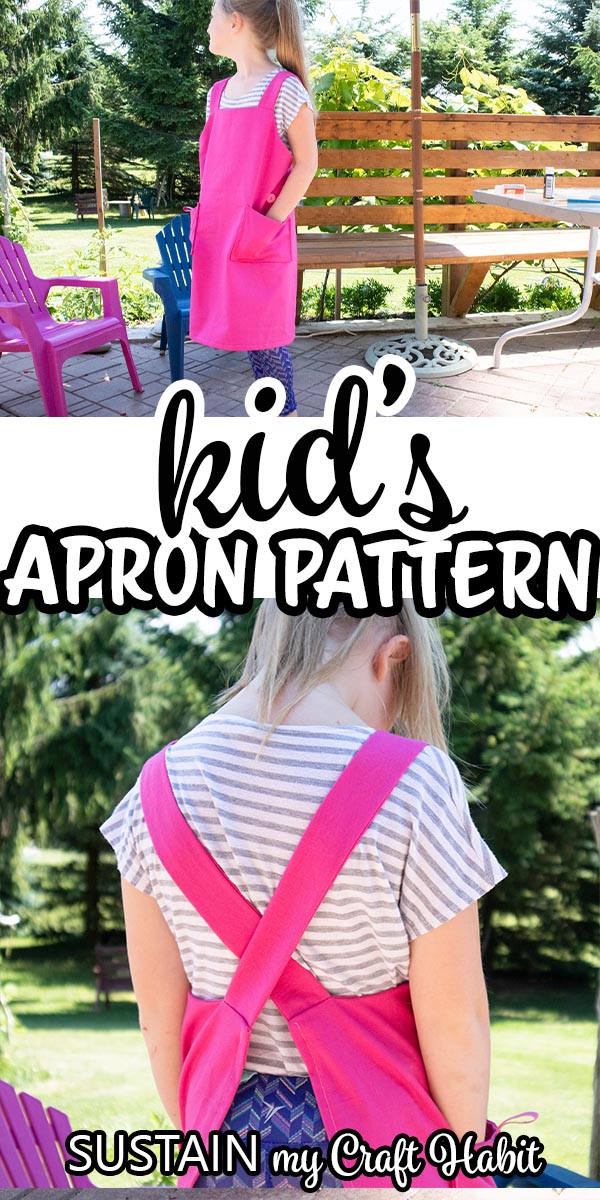 Versatile Kid's Apron Pattern – Sustain My Craft Habit