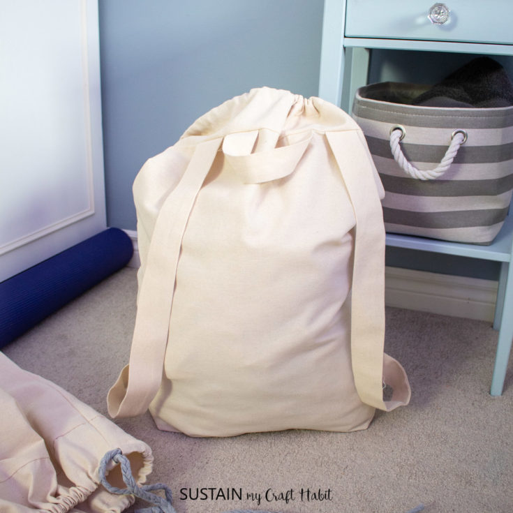 Hanging Laundry Bag Sewing Pattern – Sustain My Craft Habit