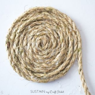 DIY Wrapped Rope Placemats and Coasters – Sustain My Craft Habit
