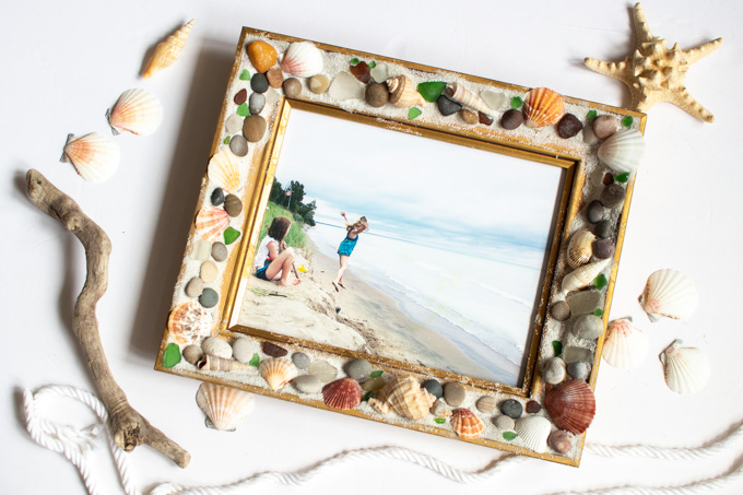 Beachcomber's Picture Frame with EasySculpt Epoxy – Sustain My Craft Habit