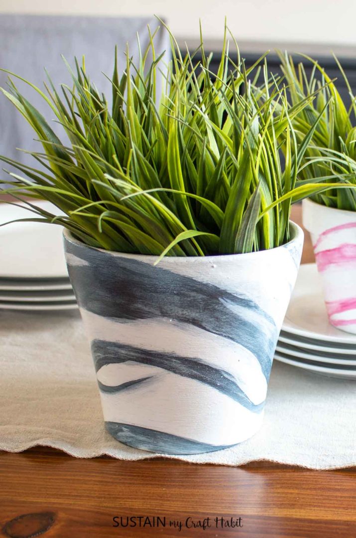 How to Create a Marble Effect with Paint – Sustain My Craft Habit