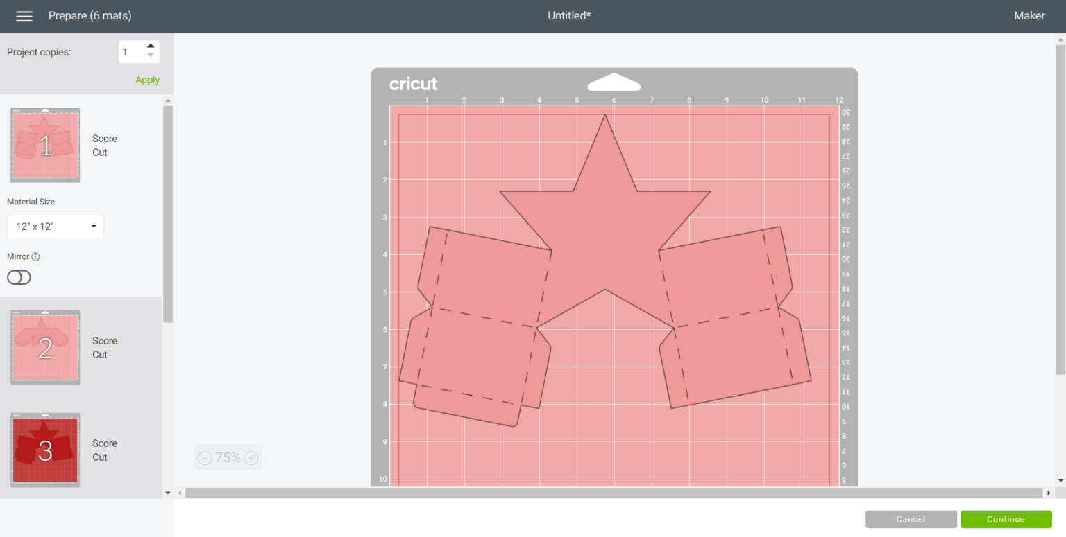 DIY 3D Paper Star Candy Box with Cricut – Sustain My Craft Habit