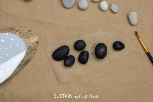 Penguin Family Pebble Art Craft – Sustain My Craft Habit