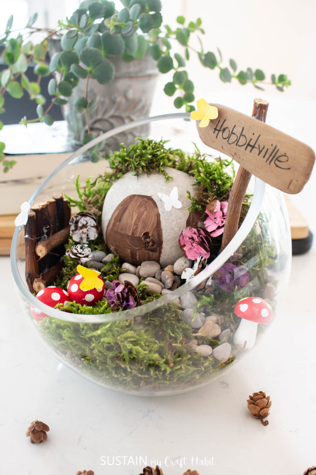 The Cutest Hobbit House Craft – Sustain My Craft Habit