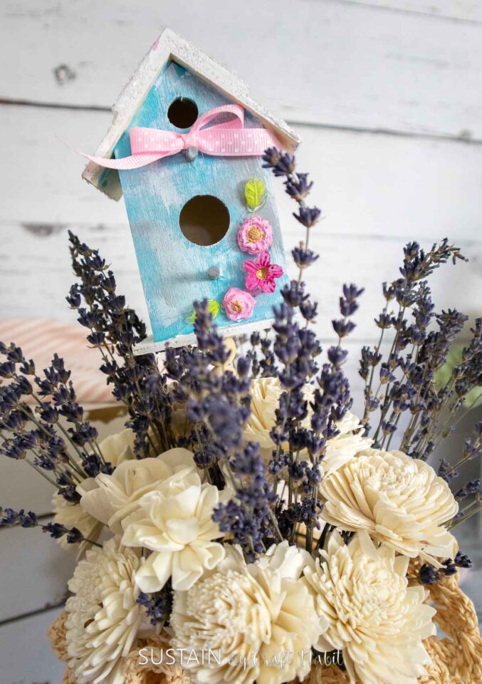 Straw Hat Craft with Dried Lavender – Sustain My Craft Habit