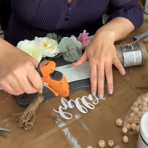 Crafting a Hello Sign with Cricut – Sustain My Craft Habit