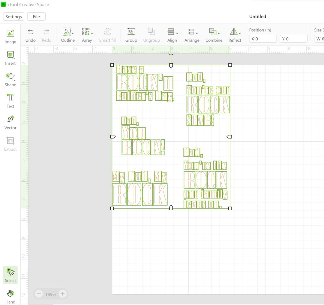 Engraved Slate Coaster Dad Gift Idea: Easy xTool M1 Tutorial – Sustain ...