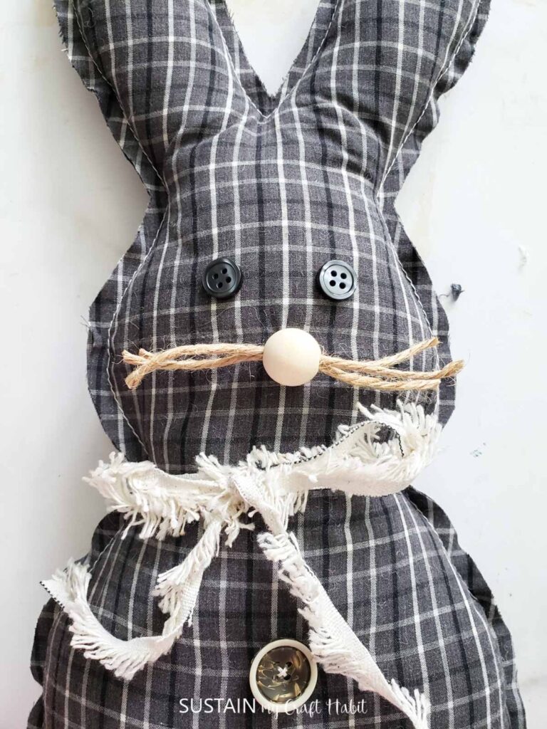 Memory Bunny Craft with Free Printable Pattern – Sustain My Craft Habit