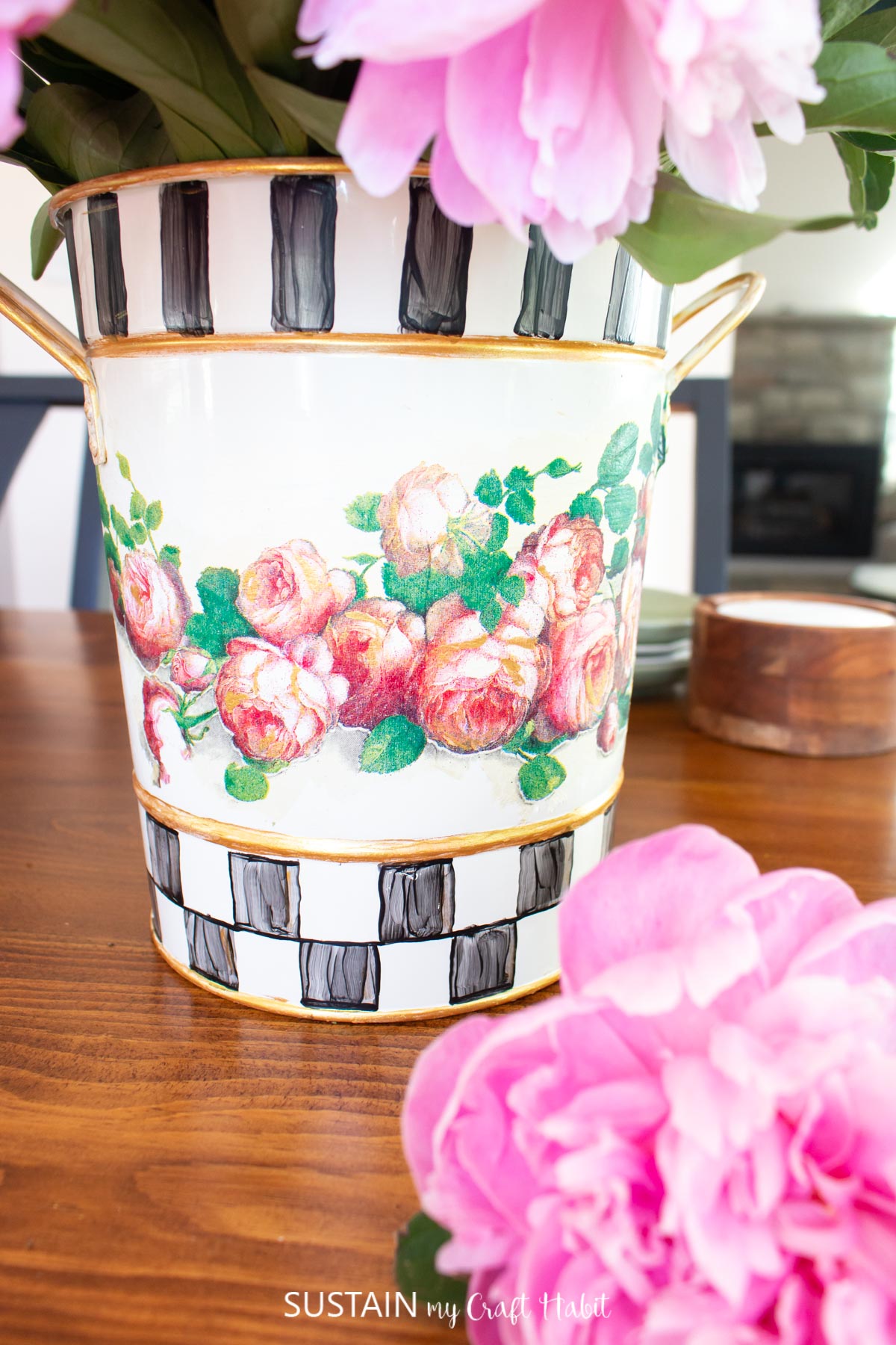 An Upcycled Waste Basket Craft Idea – Sustain My Craft Habit