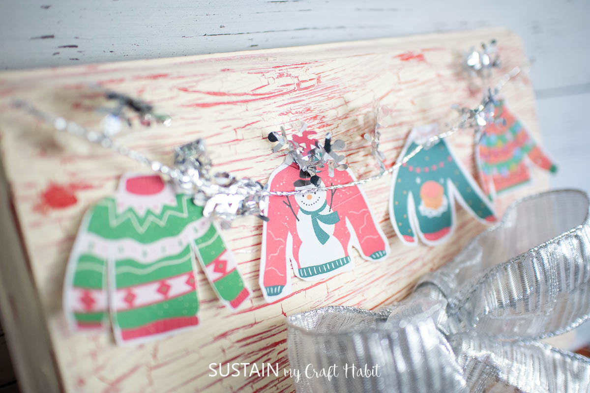 Fun and Festive Ugly Sweater Crafts – Sustain My Craft Habit
