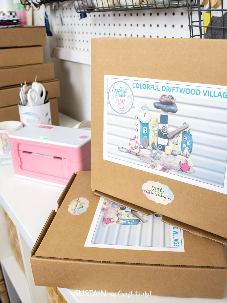 Easy DIY Stickers with the Munbyn Thermal Label Printer – Sustain My ...