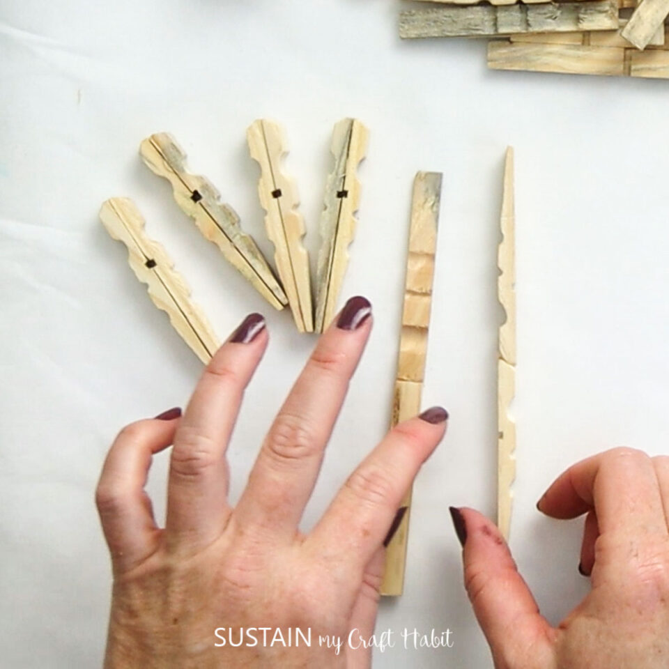 How to Make a Clothespin Angel (with Free Template) – Sustain My Craft ...