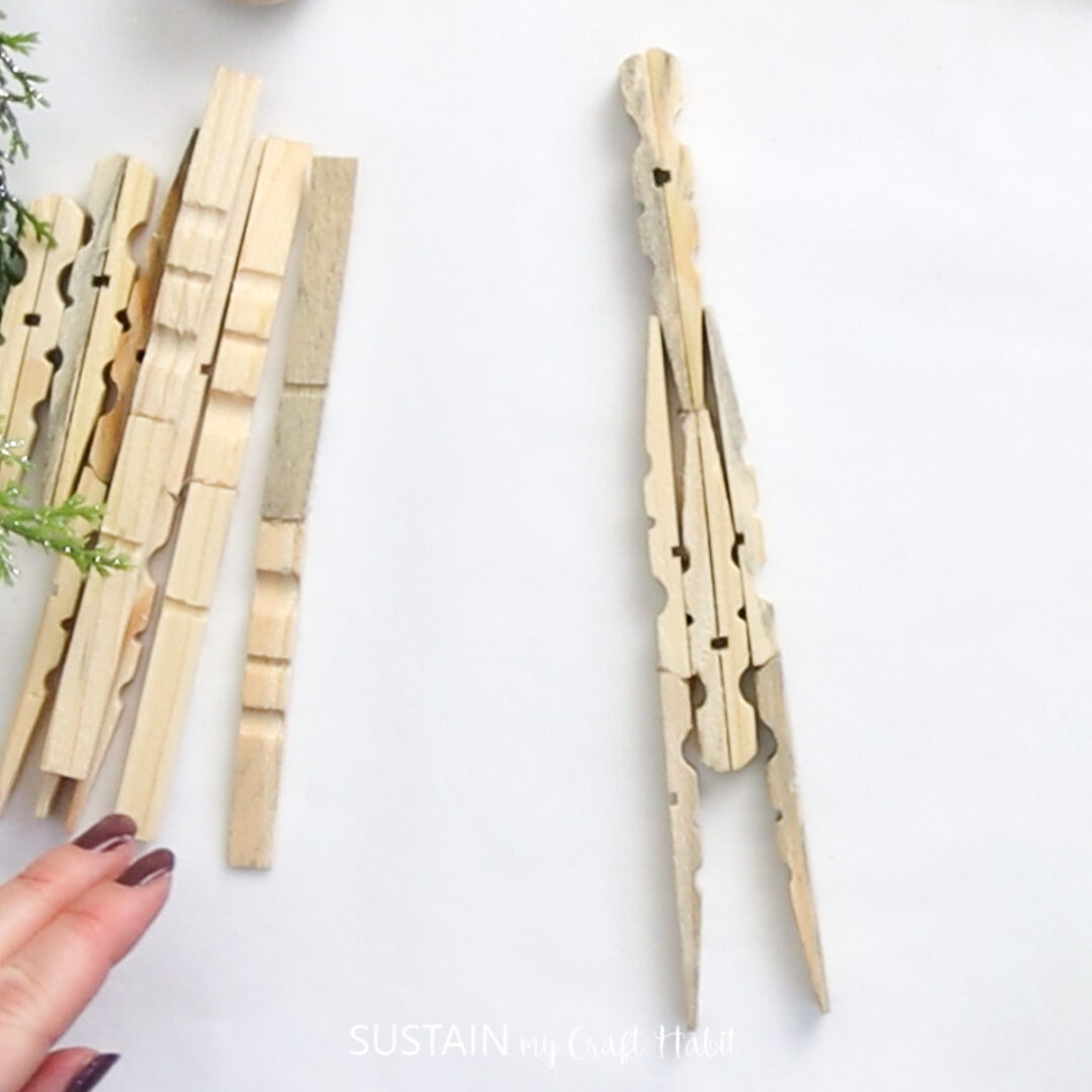 How to Make a Clothespin Angel (with Free Template) – Sustain My Craft ...