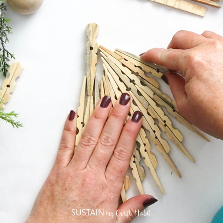 How to Make a Clothespin Angel (with Free Template) – Sustain My Craft ...