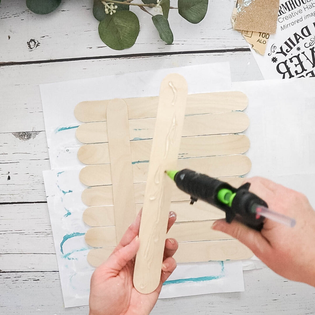 DIY Image Transfer to Wood: A Popsicle Stick Sign