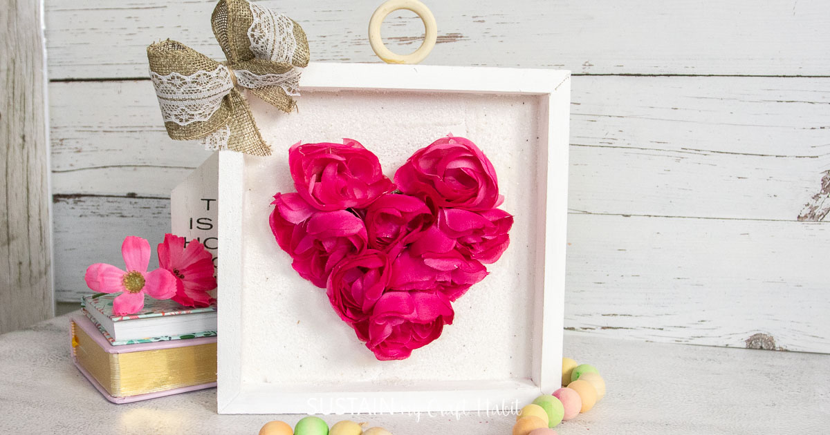 A Lovely Rose Petal Craft Idea