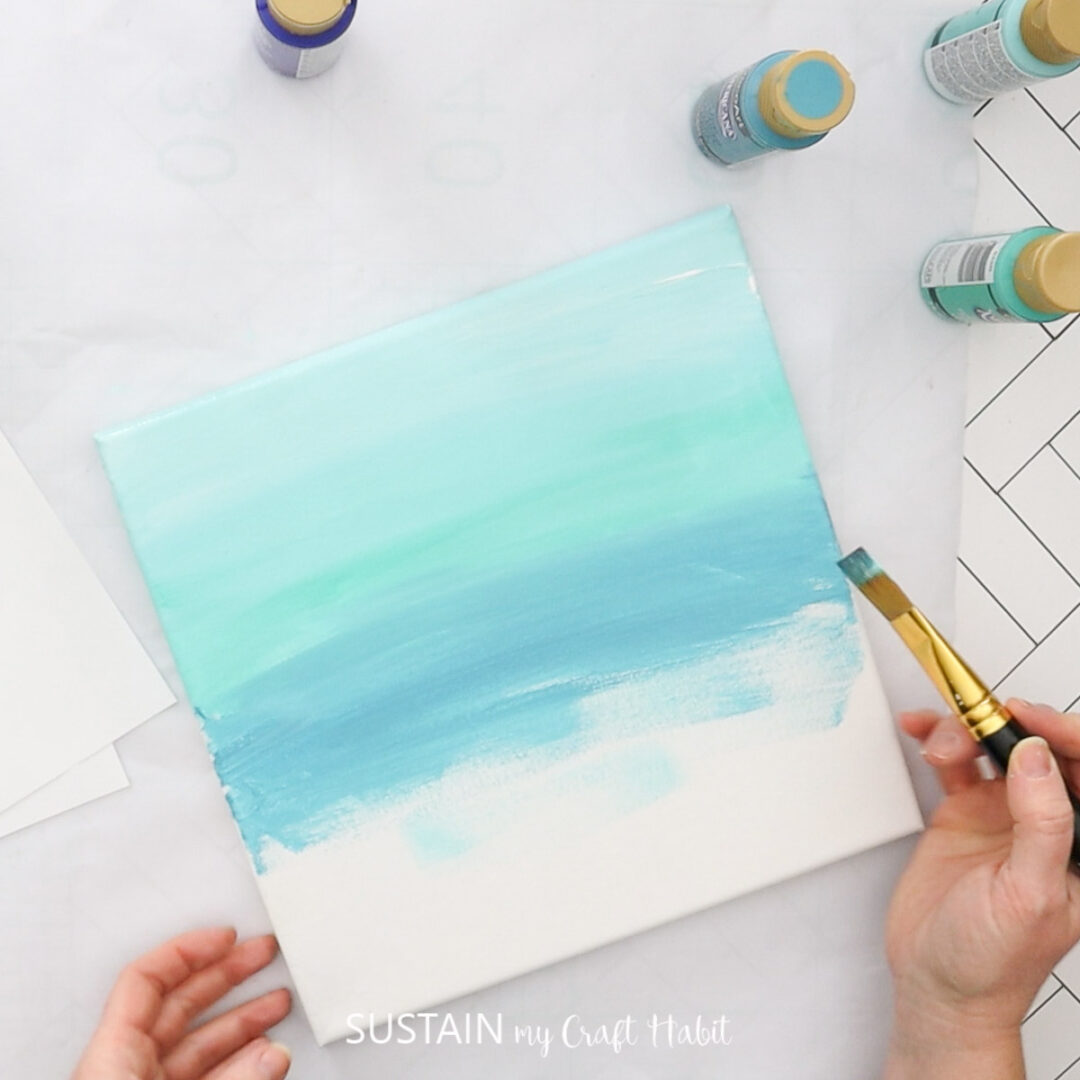 Easy DIY Painting on Canvas - Follow Your Dreams