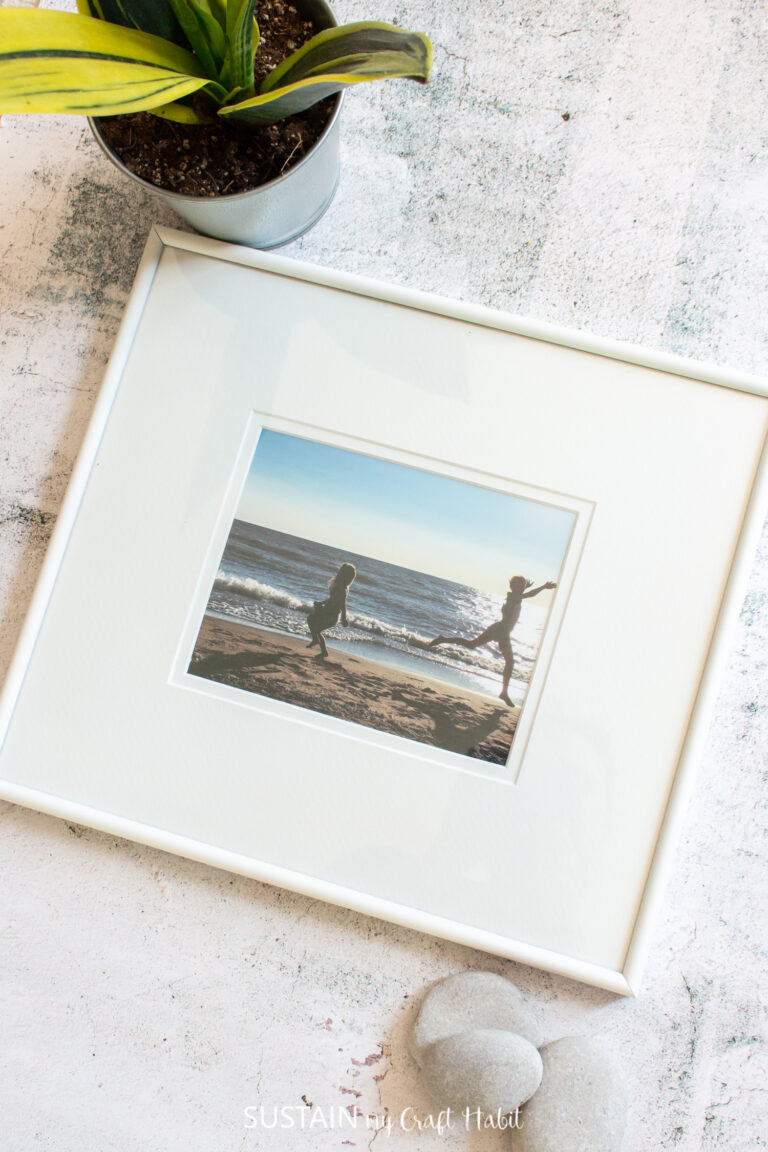 Outdated to Modern Picture Frame Makeover – Sustain My Craft Habit