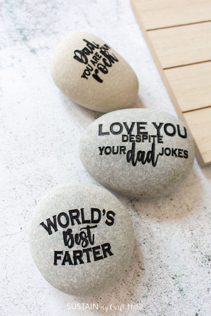 How to Engrave Rocks with xTool P2 – Sustain My Craft Habit