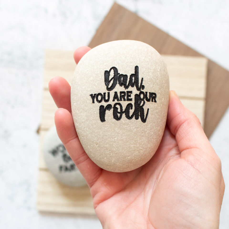 How to Engrave Rocks with xTool P2 – Sustain My Craft Habit