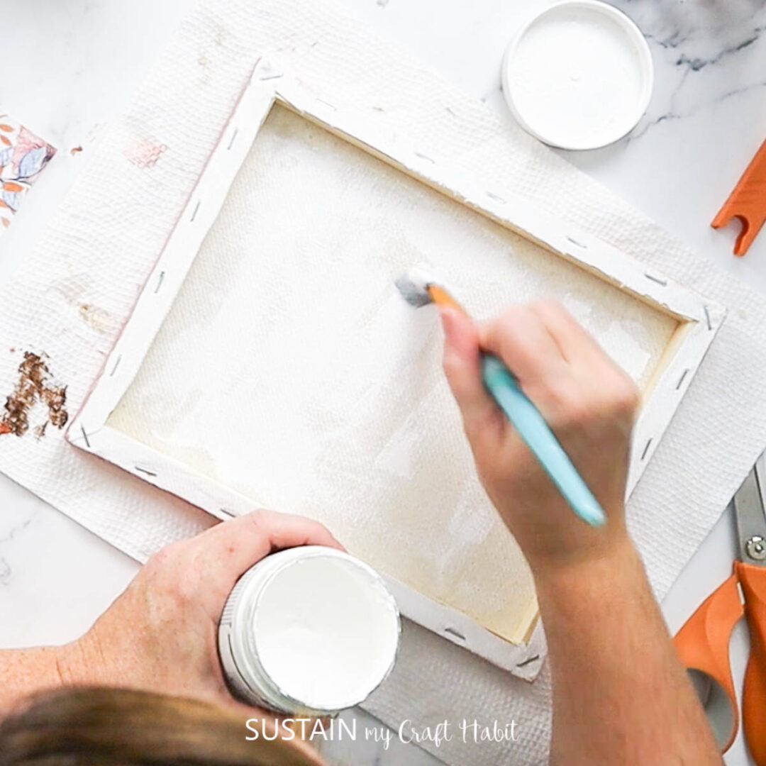 How to Make a Busted Canvas Craft – Sustain My Craft Habit