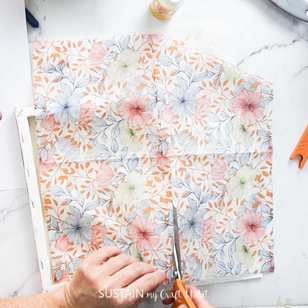 How to Make a Busted Canvas Craft – Sustain My Craft Habit