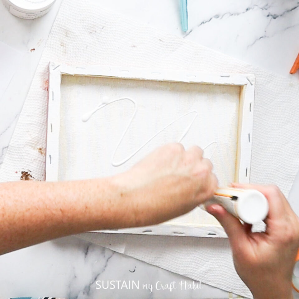 How to Make a Busted Canvas Craft – Sustain My Craft Habit