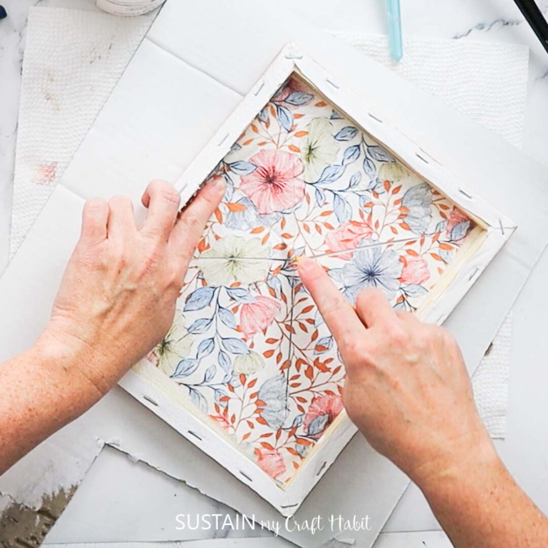 How to Make a Busted Canvas Craft – Sustain My Craft Habit