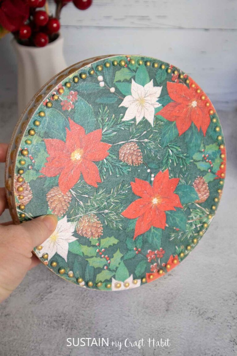 Dollar Store DIY Riser Stand for Christmas – Sustain My Craft Habit