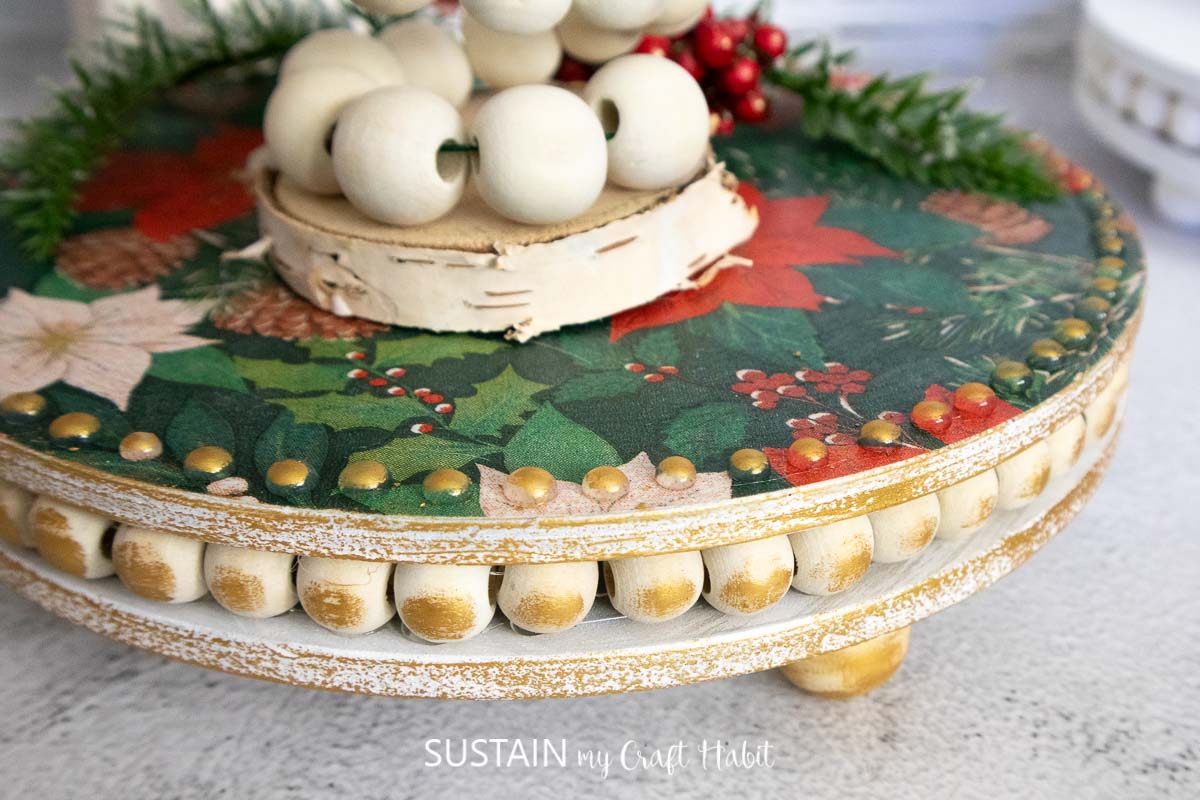Dollar Store DIY Riser Stand for Christmas – Sustain My Craft Habit