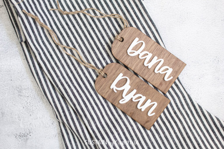 DIY Stocking Tags with xTool – Sustain My Craft Habit