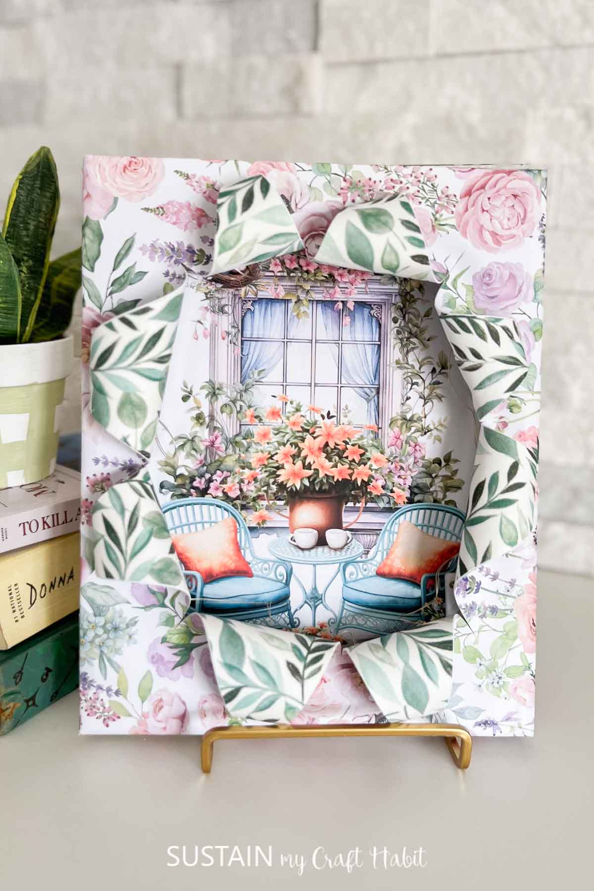 Busted Canvas Tutorial with Lights – Sustain My Craft Habit