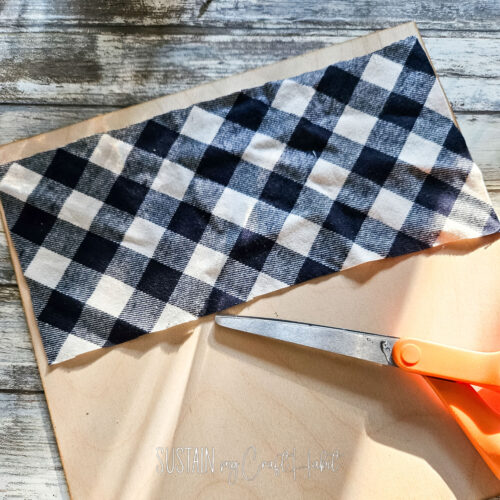DIY Fabric Covered Wood Sheets for Laser Cutting – Sustain My Craft Habit