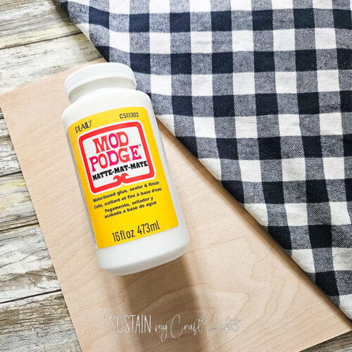 DIY Fabric Covered Wood Sheets for Laser Cutting – Sustain My Craft Habit